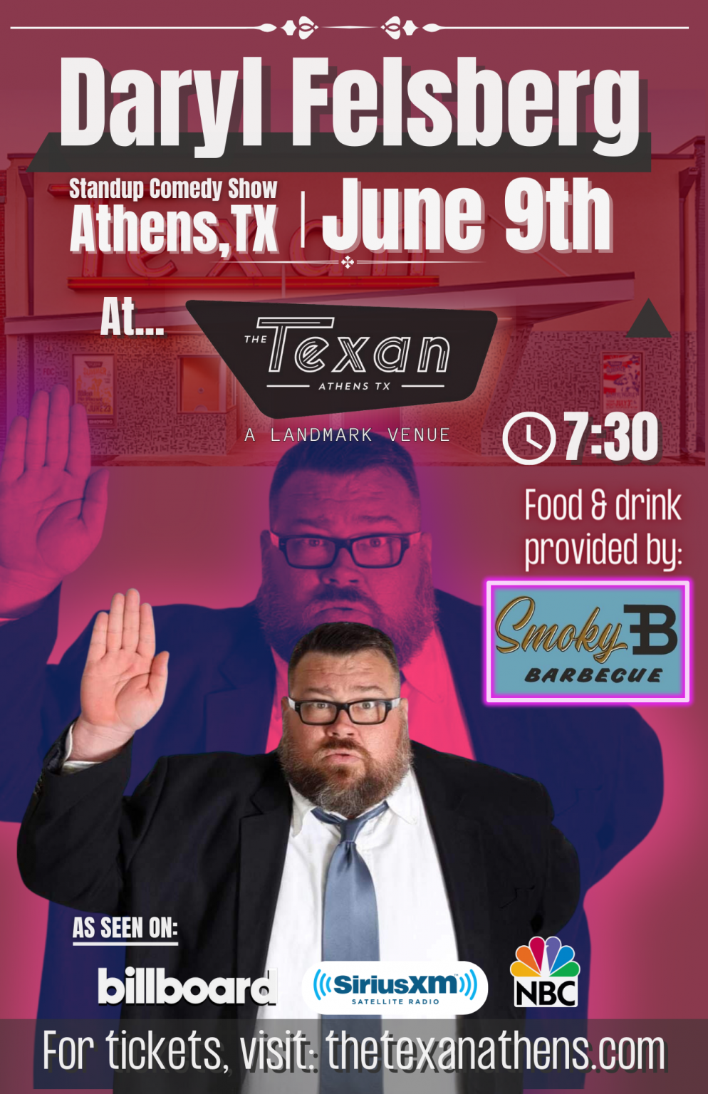 Event Calendar – The Texan – A Landmark Venue