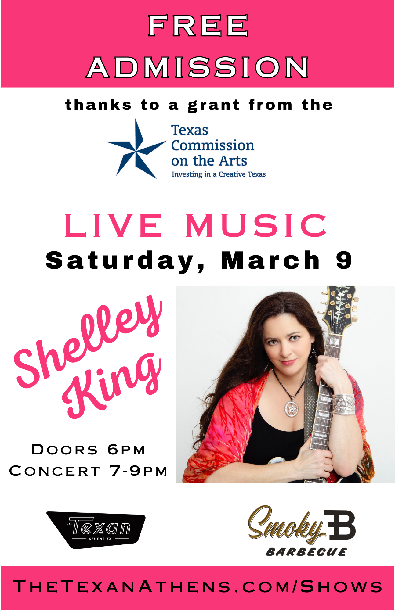 Event Calendar – The Texan – A Landmark Venue